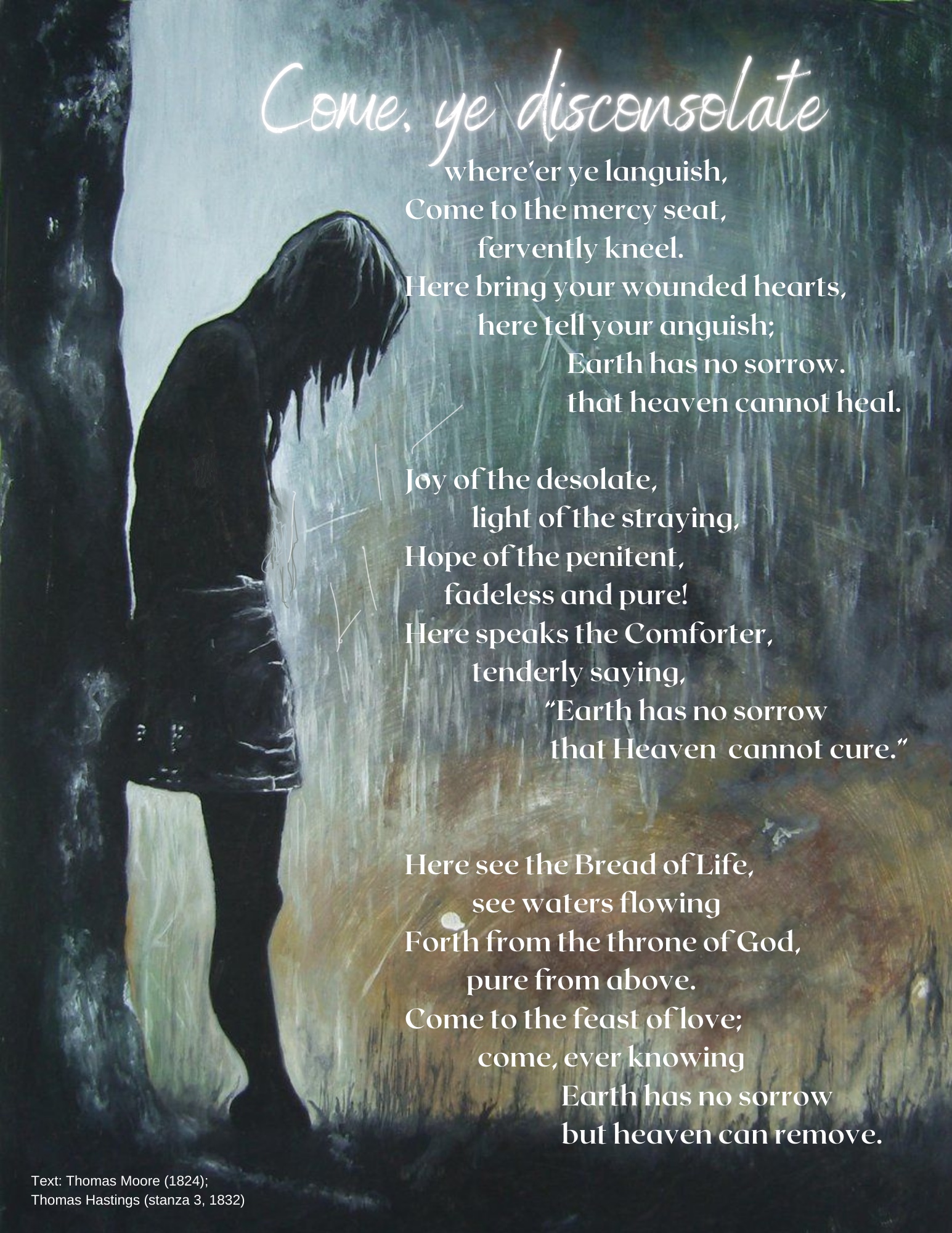 A Lenten Invitation . . . Come, Ye Disconsolate – God of the Sparrow 🌱 ...